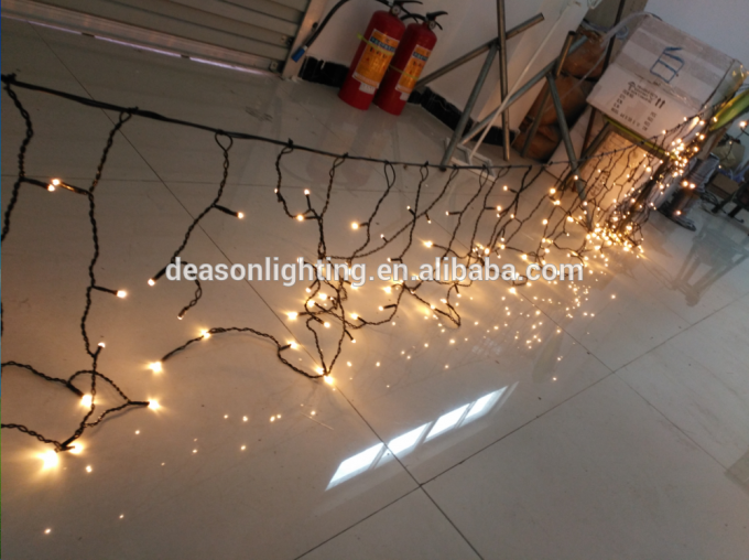 Icicle color changing led christmas lights