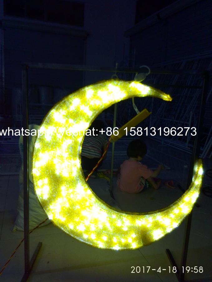 led star and moon lights