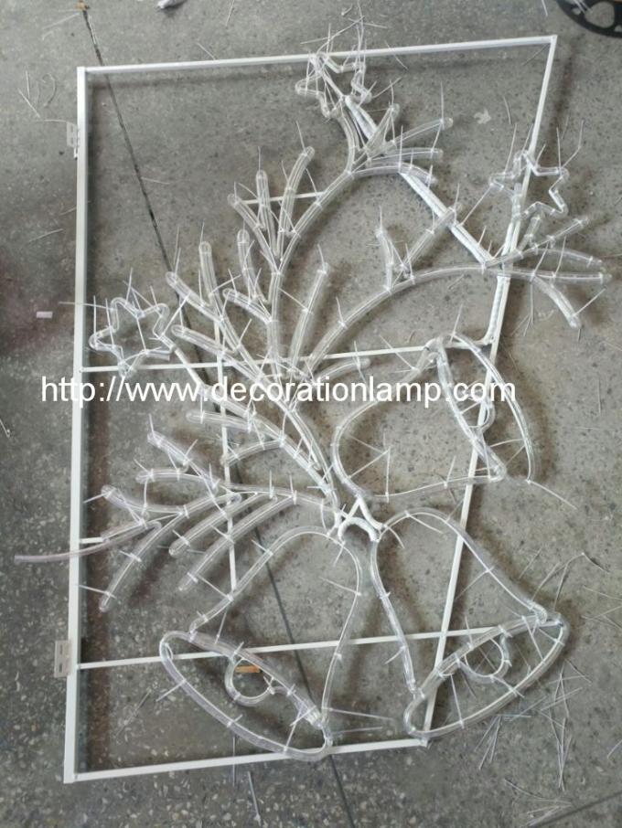 pole decoration christmas tree light