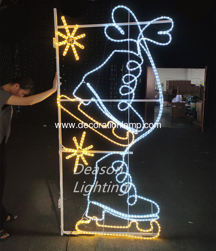 Street Light Pole Christmas Decorations Led