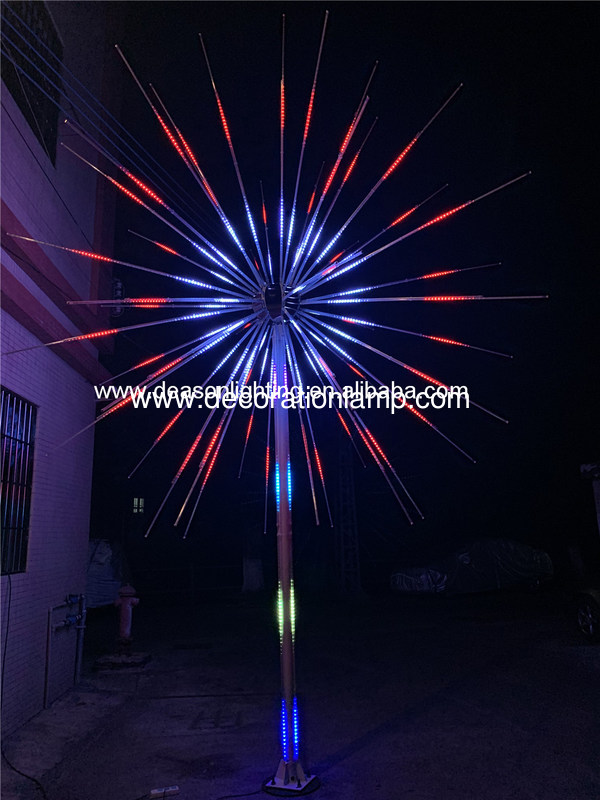 outdoor landscape lighting led firework lights